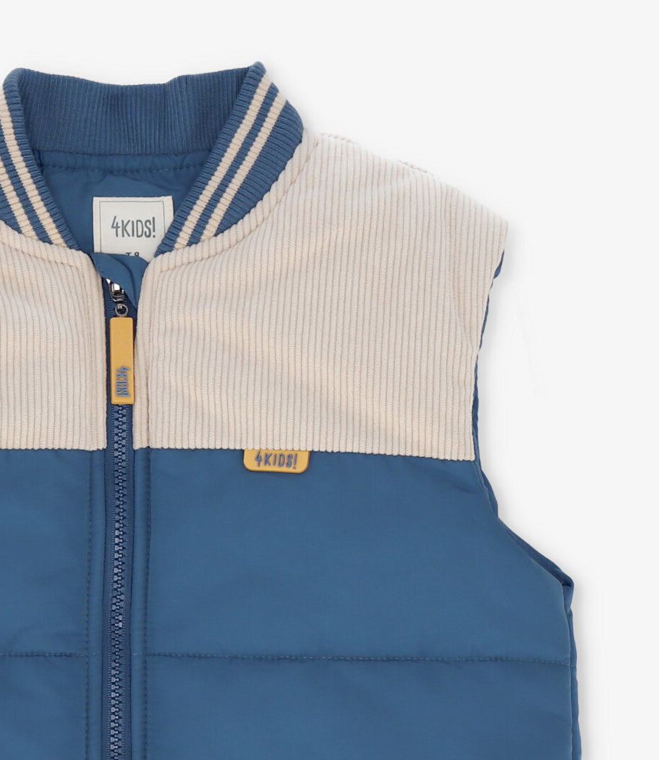 Chaqueta niño sin mangas | Limonada